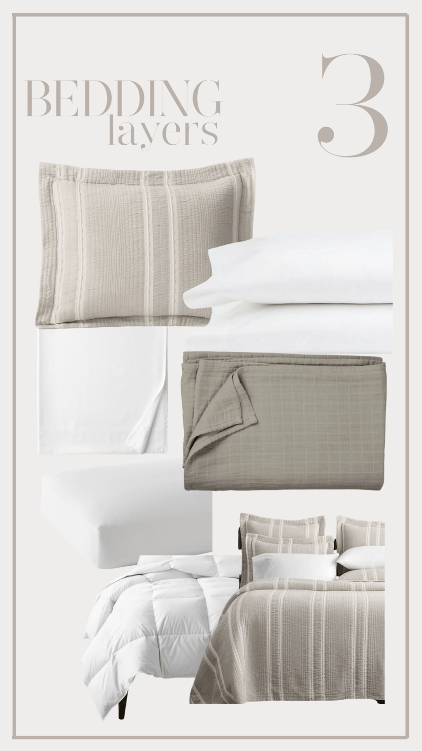 Creating The Right Layers For Your Bed - Pretty in the Pines