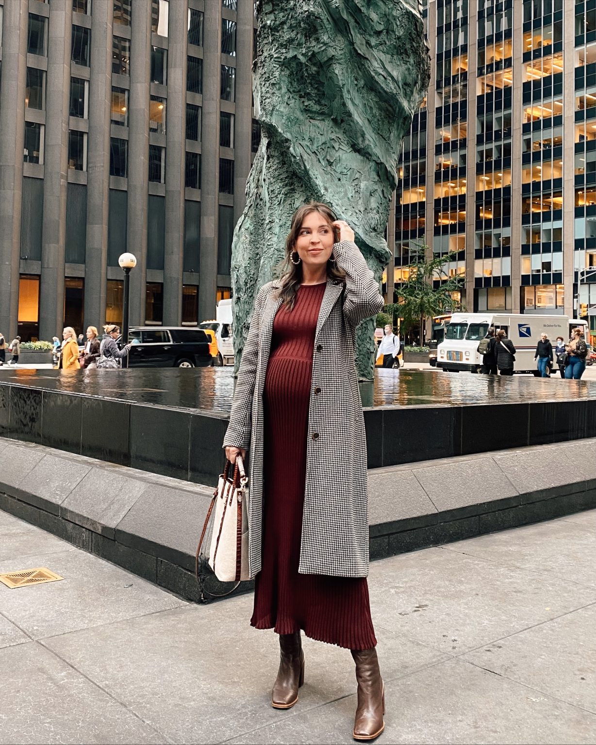 Bump-Friendly Fall Outfits- Pretty in the Pines, New York City ...
