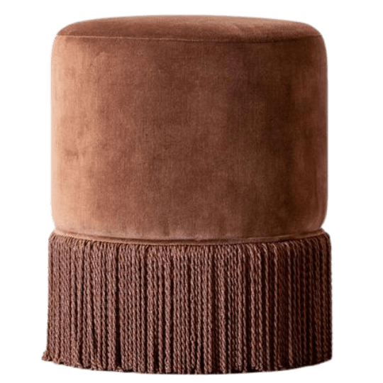 Astrid Fringe Stool (Similar) - Pretty in the Pines