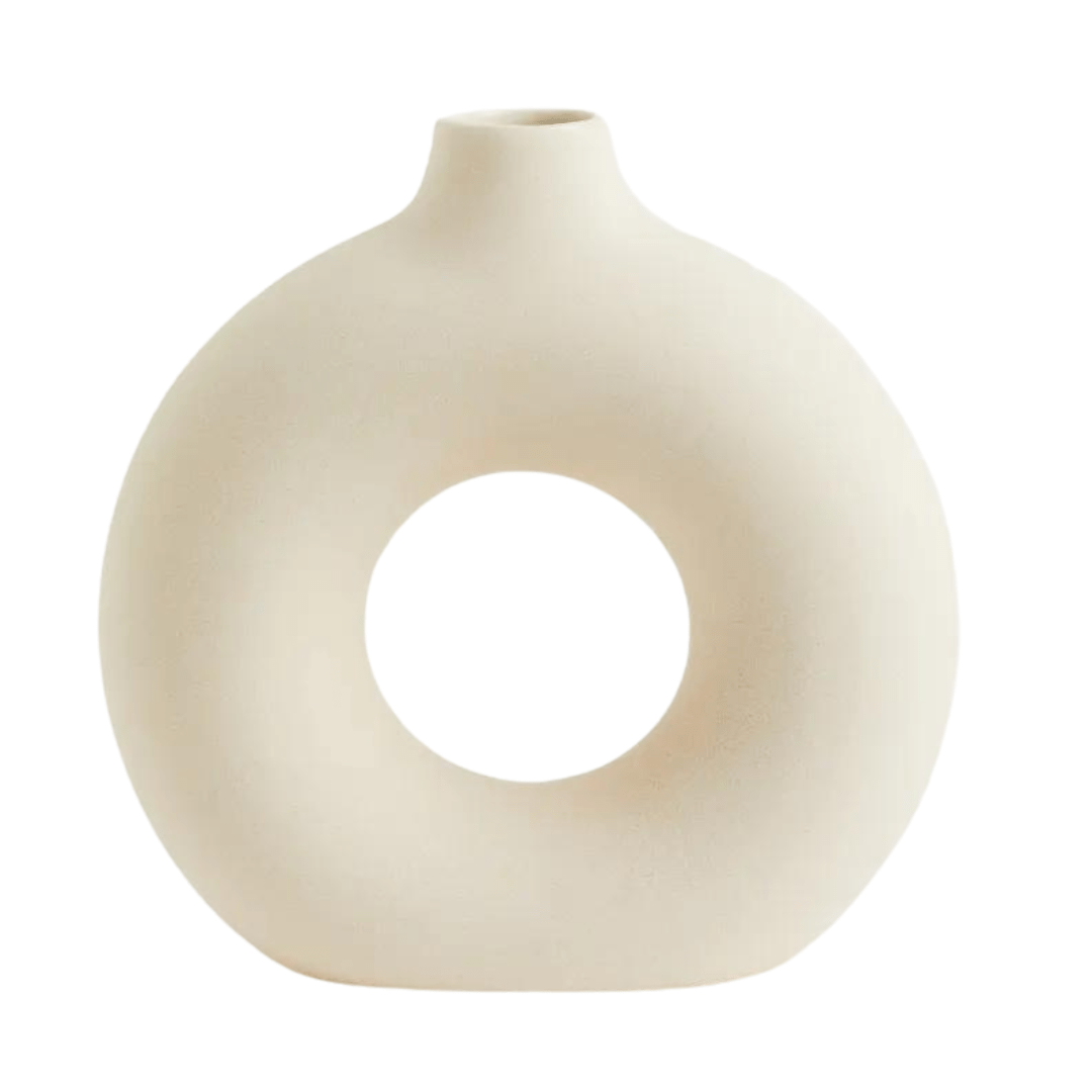 Circular Ceramic Vase - Pretty in the Pines, New York City Lifestyle Blog