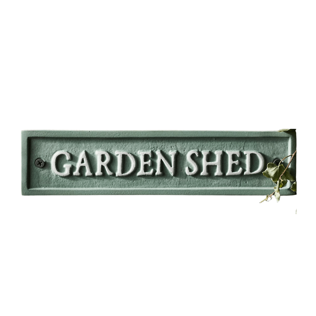 Garden Shed Sign - Pretty in the Pines